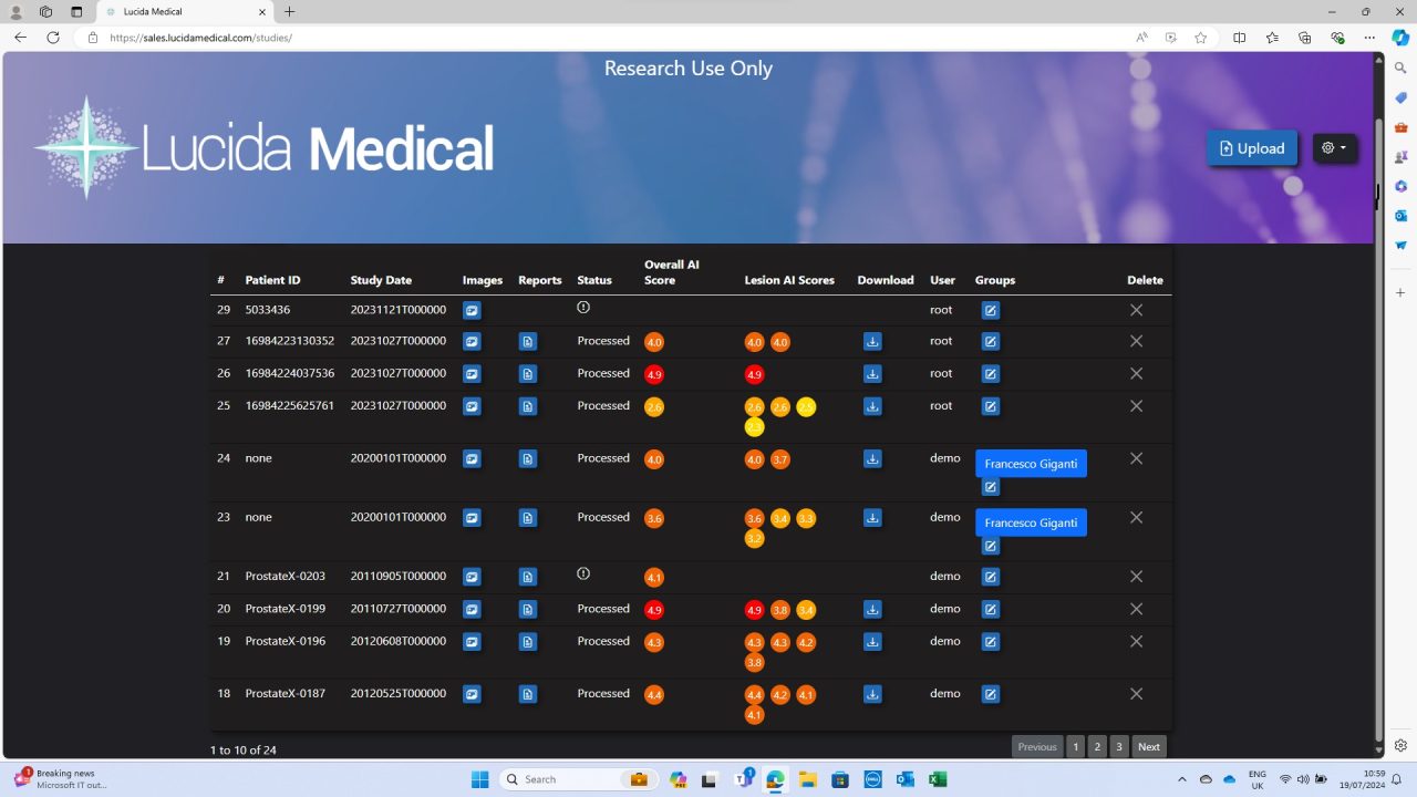 Clinical Needs - Lucida Medical